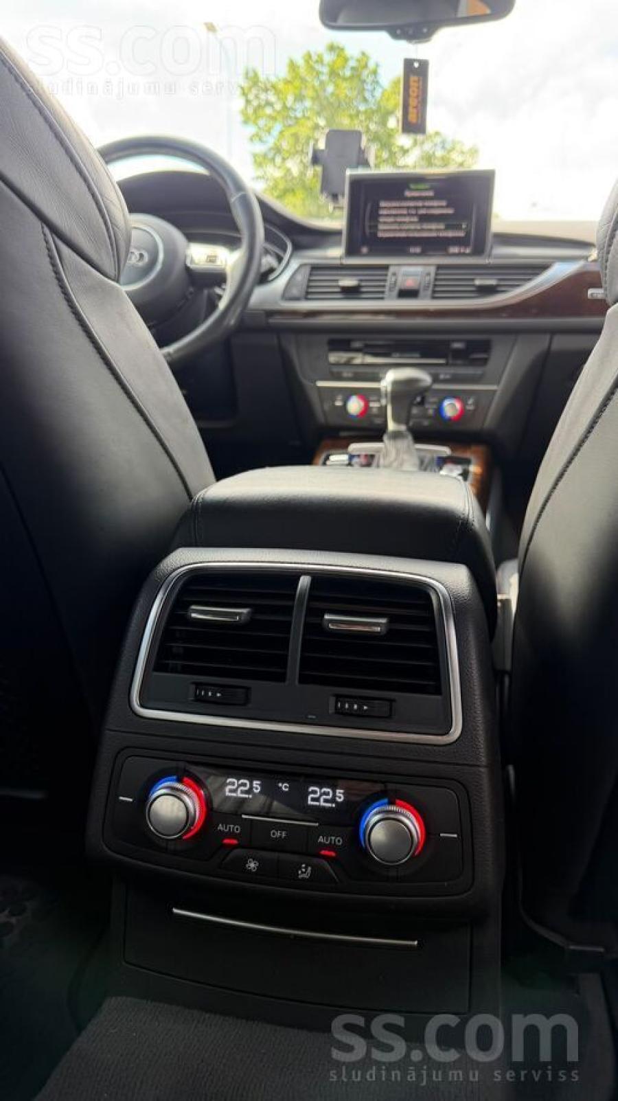 Melns Audi A6 2013 Rīga, ar dzinēja tilpumu 3.00 L un nobraukumu 271 tūkst. km par 12800 €, foto 10 vietnē AUTOMOTO.COM.LV