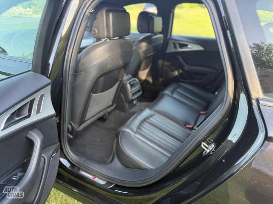 Black Audi A6 2013 in Utena, with an engine capacity of 3.00 L and mileage of 271 thousand km for 10500 €, photo 11 on AUTOMOTO.COM.LV