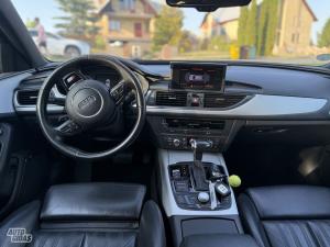 Black Audi A6 2013 in Utena, with an engine capacity of 3.00 L and mileage of 271 thousand km for 10500 €, photo 12 on AUTOMOTO.COM.LV