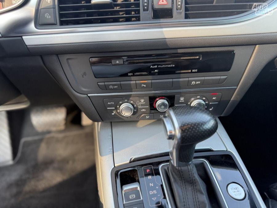 Black Audi A6 2013 in Utena, with an engine capacity of 3.00 L and mileage of 271 thousand km for 10500 €, photo 20 on AUTOMOTO.COM.LV
