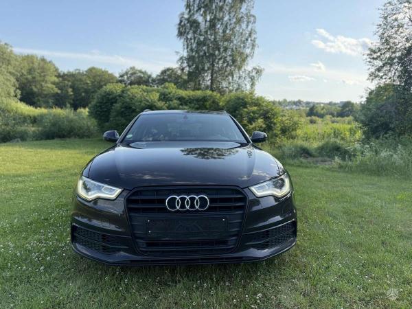 Black Audi A6 2013 in Utena, with an engine capacity of 2.97 L and mileage of 271 thousand km for 10700 €, photo 2 on AUTOMOTO.COM.LV