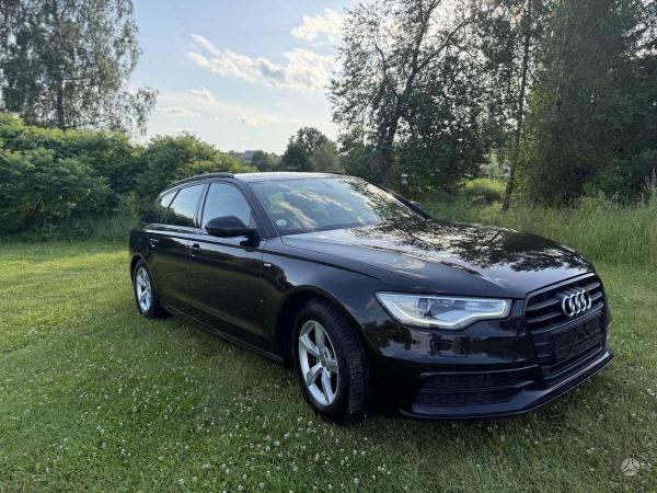 Black Audi A6 2013 in Utena, with an engine capacity of 2.97 L and mileage of 271 thousand km for 10700 €, photo 3 on AUTOMOTO.COM.LV