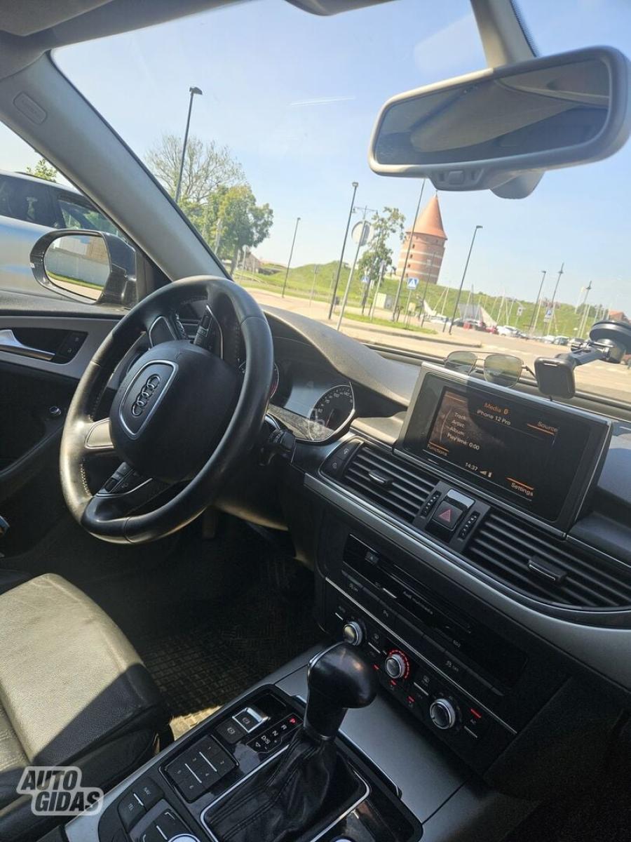 Melns Audi A6 2013 Klaipėda, ar dzinēja tilpumu 2.00 L un nobraukumu 480 tūkst. km par 7000 €, foto 3 vietnē AUTOMOTO.COM.LV