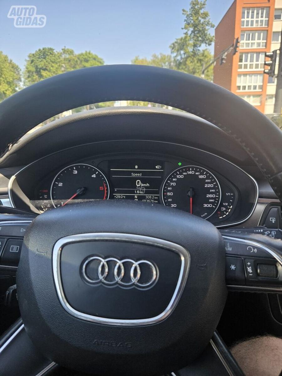 Melns Audi A6 2013 Klaipėda, ar dzinēja tilpumu 2.00 L un nobraukumu 480 tūkst. km par 7000 €, foto 15 vietnē AUTOMOTO.COM.LV