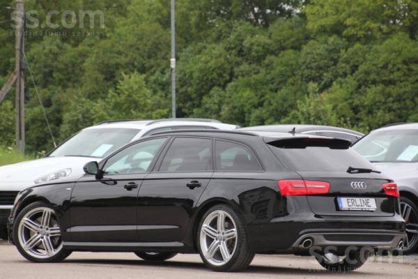 Black Audi A6 2013 in Tukums, with an engine capacity of 3.00 L and mileage of 296 thousand km for 12990 €, photo 4 on AUTOMOTO.COM.LV