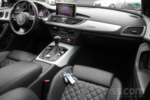 Black Audi A6 2013 in Tukums, with an engine capacity of 3.00 L and mileage of 296 thousand km for 12990 €, photo 5 on AUTOMOTO.COM.LV