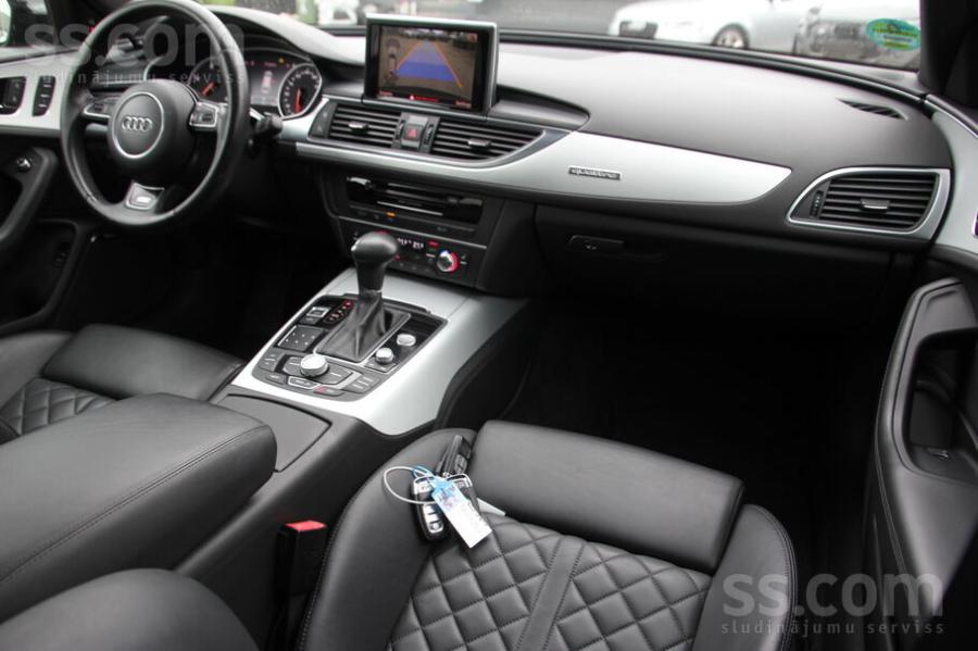 Melns Audi A6 2013 Tukums, ar dzinēja tilpumu 3.00 L un nobraukumu 296 tūkst. km par 12990 €, foto 6 vietnē AUTOMOTO.COM.LV