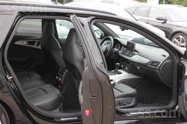 Black Audi A6 2013 in Tukums, with an engine capacity of 3.00 L and mileage of 296 thousand km for 12990 €, photo 6 on AUTOMOTO.COM.LV