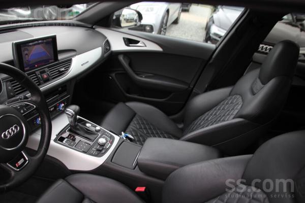 Black Audi A6 2013 in Tukums, with an engine capacity of 3.00 L and mileage of 296 thousand km for 12990 €, photo 7 on AUTOMOTO.COM.LV