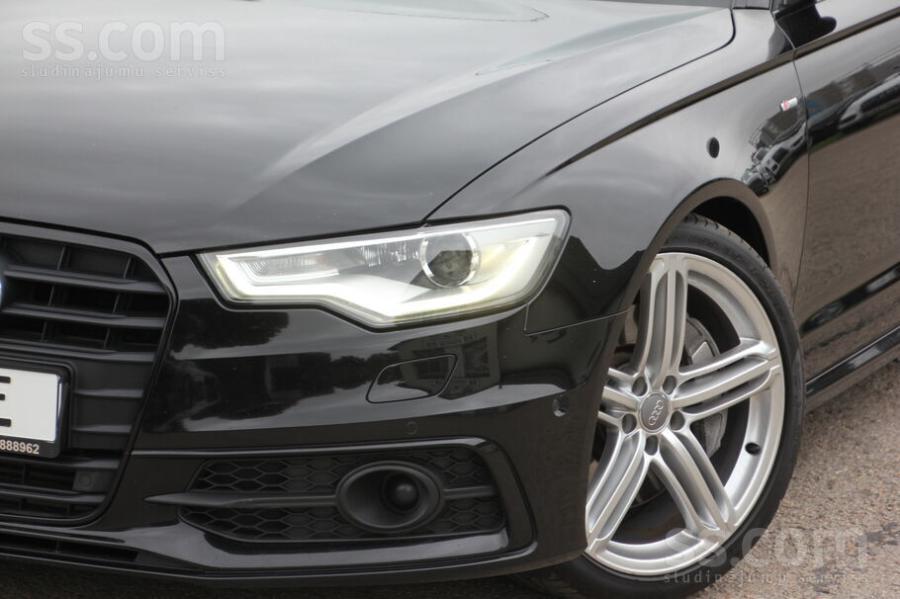 Melns Audi A6 2013 Tukums, ar dzinēja tilpumu 3.00 L un nobraukumu 296 tūkst. km par 12990 €, foto 13 vietnē AUTOMOTO.COM.LV