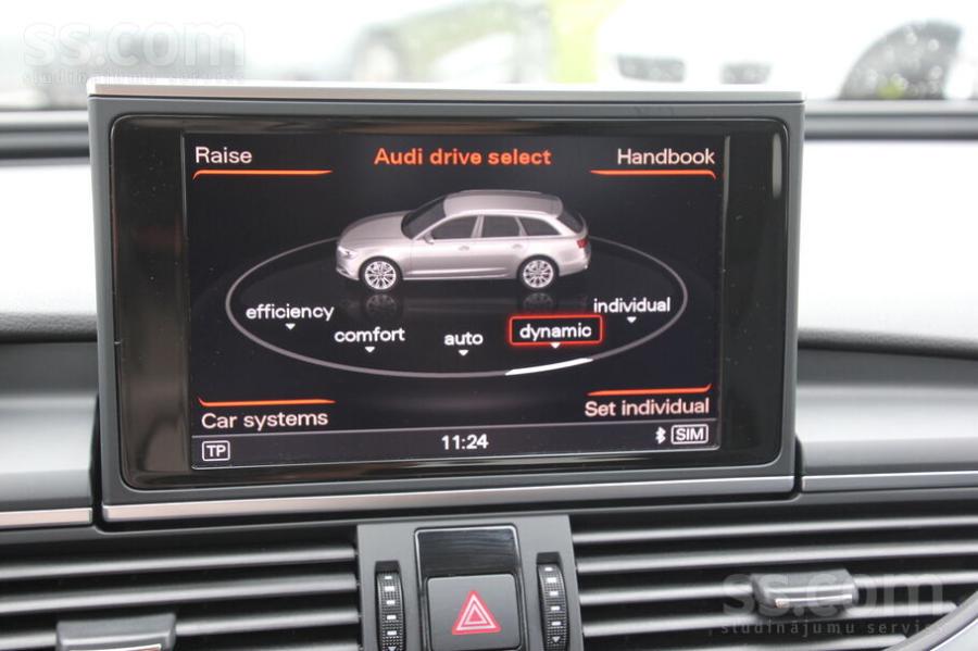 Melns Audi A6 2013 Tukums, ar dzinēja tilpumu 3.00 L un nobraukumu 296 tūkst. km par 12990 €, foto 15 vietnē AUTOMOTO.COM.LV