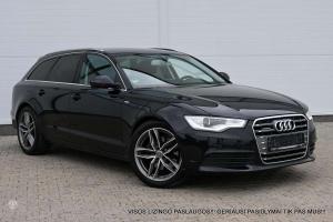 Black Audi A6 2013 in Kretinga, with an engine capacity of 2.97 L and mileage of 247 thousand km for 9699 €, photo  on AUTOMOTO.COM.LV