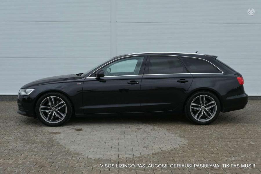 Black Audi A6 2013 in Kretinga, with an engine capacity of 2.97 L and mileage of 247 thousand km for 9699 €, photo 14 on AUTOMOTO.COM.LV