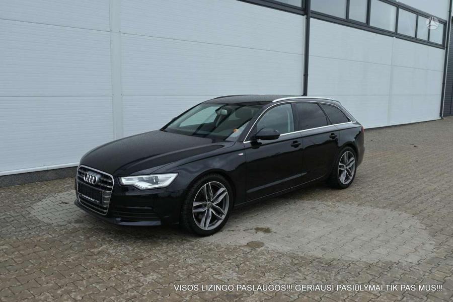 Black Audi A6 2013 in Kretinga, with an engine capacity of 2.97 L and mileage of 247 thousand km for 9699 €, photo 15 on AUTOMOTO.COM.LV