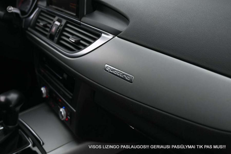 Black Audi A6 2013 in Kretinga, with an engine capacity of 2.97 L and mileage of 247 thousand km for 9699 €, photo 26 on AUTOMOTO.COM.LV