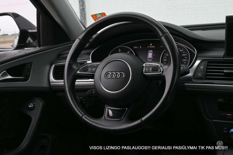 Black Audi A6 2013 in Kretinga, with an engine capacity of 2.97 L and mileage of 247 thousand km for 9699 €, photo 32 on AUTOMOTO.COM.LV