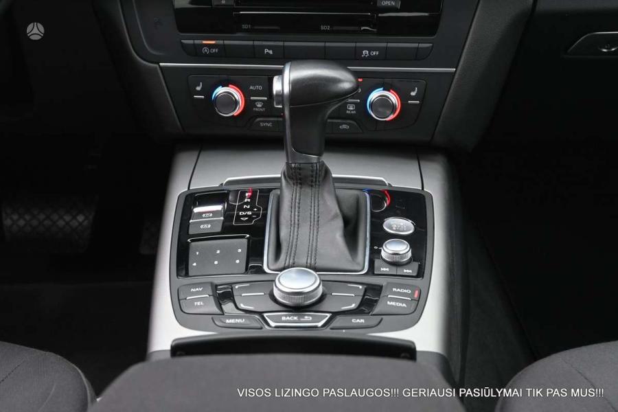 Black Audi A6 2013 in Kretinga, with an engine capacity of 2.97 L and mileage of 247 thousand km for 9699 €, photo 33 on AUTOMOTO.COM.LV