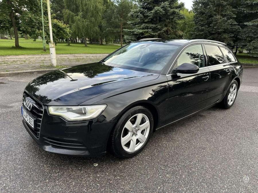 Melns Audi A6 2013 Klaipėda, ar dzinēja tilpumu 2.97 L un nobraukumu 235 tūkst. km par 8999 €, foto 3 vietnē AUTOMOTO.COM.LV
