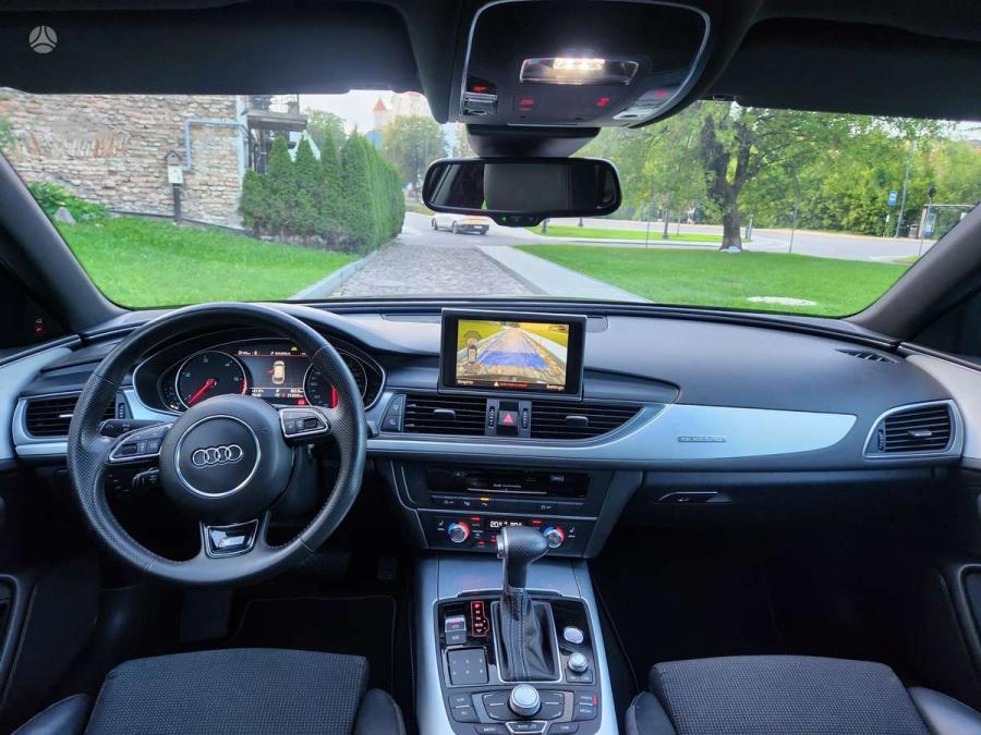 Melns Audi A6 2013 Viļņa, ar dzinēja tilpumu 3.00 L un nobraukumu 213 tūkst. km par 10950 €, foto 3 vietnē AUTOMOTO.COM.LV