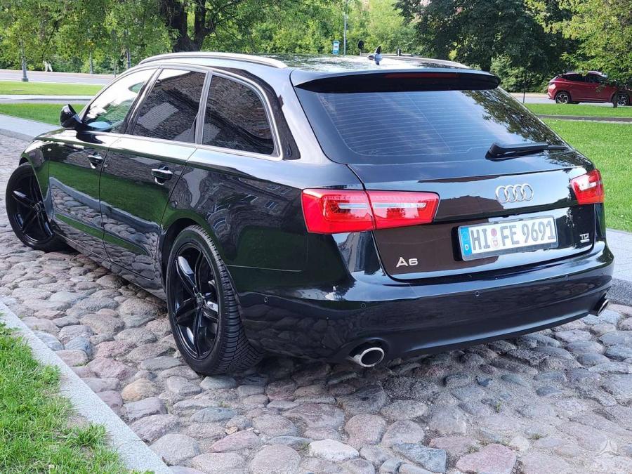Melns Audi A6 2013 Viļņa, ar dzinēja tilpumu 3.00 L un nobraukumu 213 tūkst. km par 10950 €, foto 11 vietnē AUTOMOTO.COM.LV