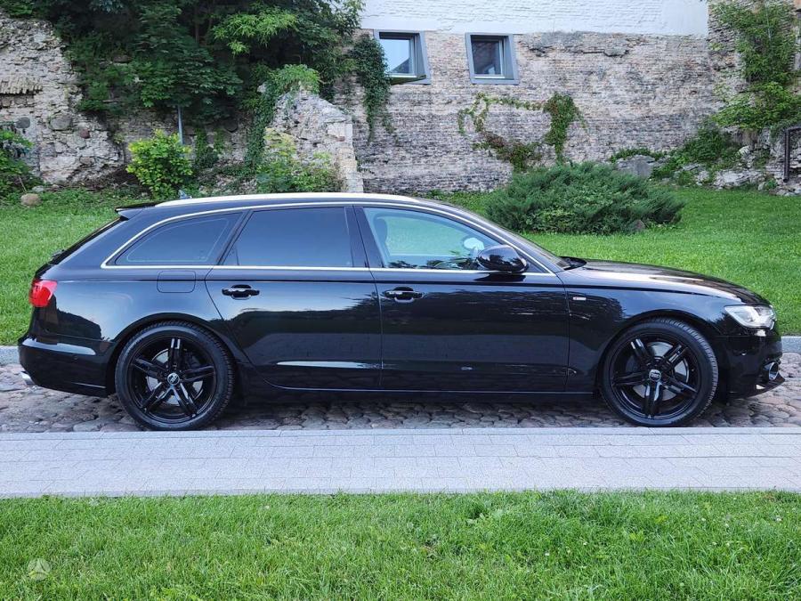 Melns Audi A6 2013 Viļņa, ar dzinēja tilpumu 3.00 L un nobraukumu 213 tūkst. km par 10950 €, foto 15 vietnē AUTOMOTO.COM.LV