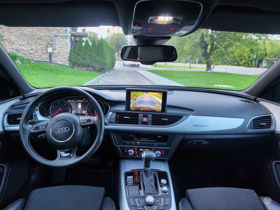 Melns Audi A6 2013 Viļņa, ar dzinēja tilpumu 3.00 L un nobraukumu 213 tūkst. km par 10950 €, foto 18 vietnē AUTOMOTO.COM.LV