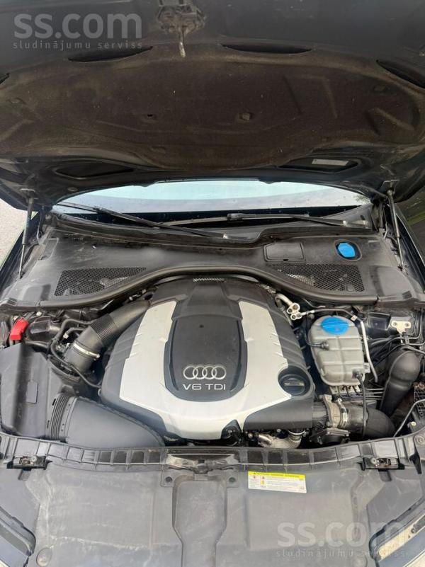 Melns Audi A6 2013 Limbaži, ar dzinēja tilpumu 3.00 L un nobraukumu 530 tūkst. km par 11900 €, foto 6 vietnē AUTOMOTO.COM.LV