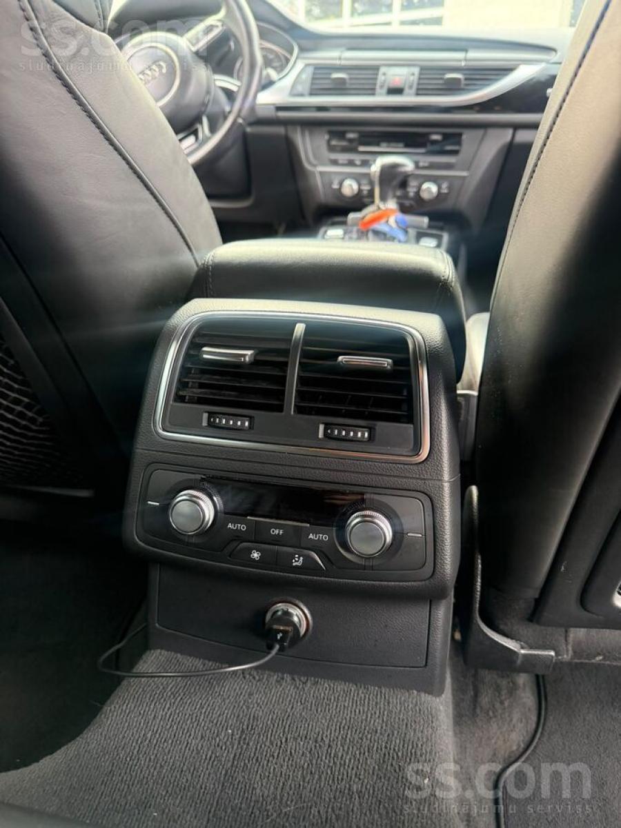 Melns Audi A6 2013 Limbaži, ar dzinēja tilpumu 3.00 L un nobraukumu 530 tūkst. km par 11900 €, foto 10 vietnē AUTOMOTO.COM.LV