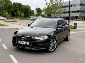 Black Audi A6 2013 in Vilnius, with an engine capacity of 3.00 L and mileage of 263 thousand km for 8500 €, photo 3 on AUTOMOTO.COM.LV