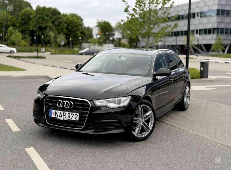 Black Audi A6 2013 in Vilnius, with an engine capacity of 3.00 L and mileage of 263 thousand km for 8500 €, photo 3 on AUTOMOTO.COM.LV