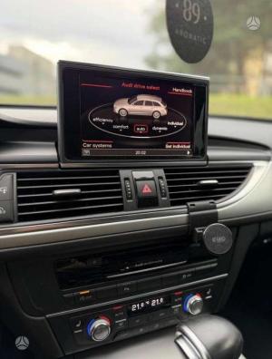 Black Audi A6 2013 in Vilnius, with an engine capacity of 3.00 L and mileage of 263 thousand km for 8500 €, photo 12 on AUTOMOTO.COM.LV