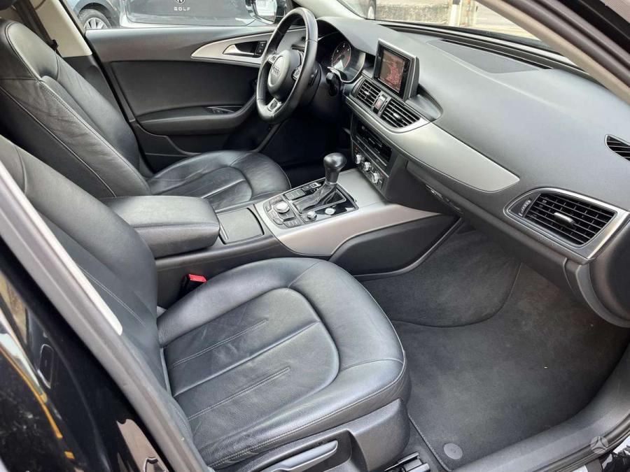 Black Audi A6 2013 in Kaunas, with an engine capacity of 1.97 L and mileage of 239 thousand km for 9950 €, photo 7 on AUTOMOTO.COM.LV