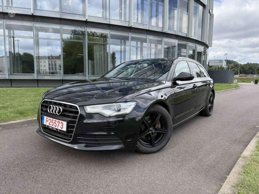 Black Audi A6 2013 in Vilnius, with an engine capacity of 2.97 L and mileage of 279 thousand km for 7450 €, photo 1 on AUTOMOTO.COM.LV