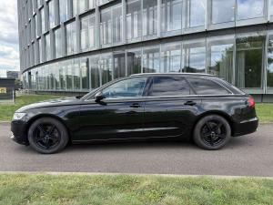Black Audi A6 2013 in Vilnius, with an engine capacity of 2.97 L and mileage of 279 thousand km for 7450 €, photo 3 on AUTOMOTO.COM.LV