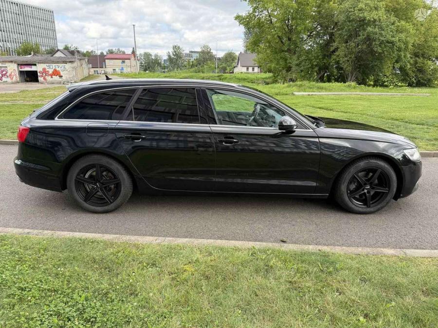 Black Audi A6 2013 in Vilnius, with an engine capacity of 2.97 L and mileage of 279 thousand km for 7450 €, photo 7 on AUTOMOTO.COM.LV