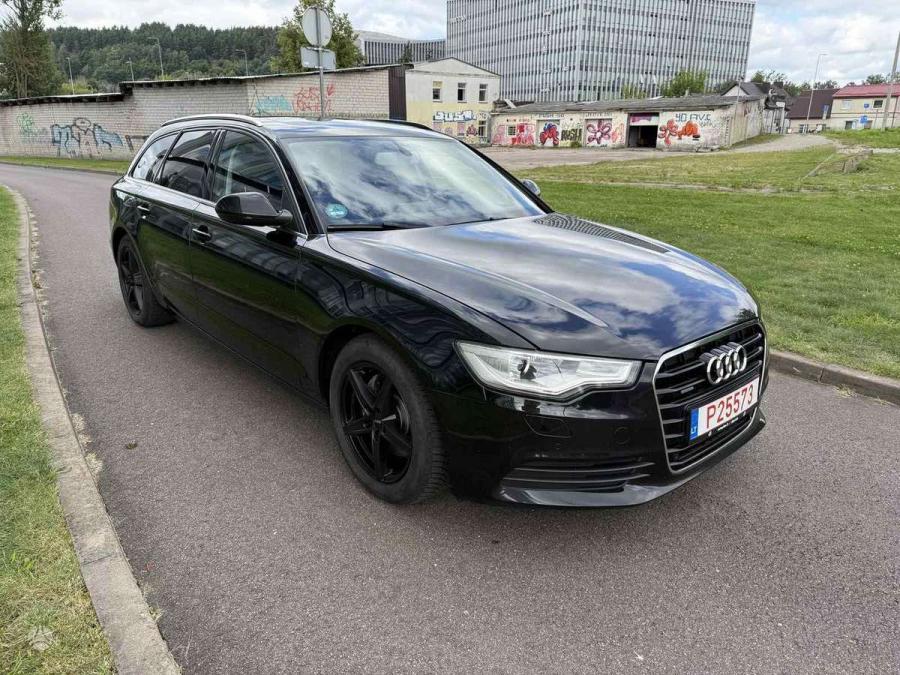 Black Audi A6 2013 in Vilnius, with an engine capacity of 2.97 L and mileage of 279 thousand km for 7450 €, photo 8 on AUTOMOTO.COM.LV
