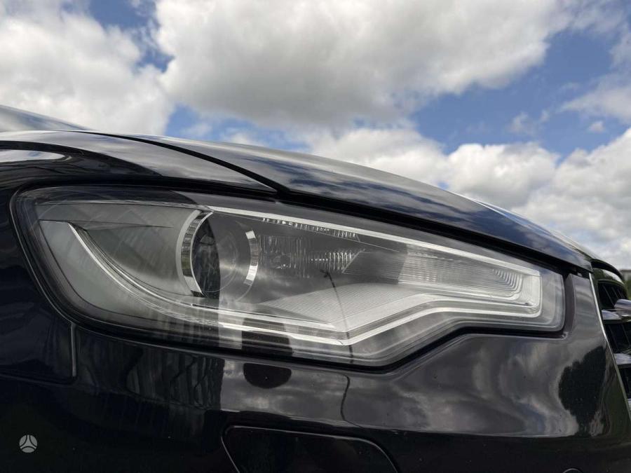 Black Audi A6 2013 in Vilnius, with an engine capacity of 2.97 L and mileage of 279 thousand km for 7450 €, photo 11 on AUTOMOTO.COM.LV