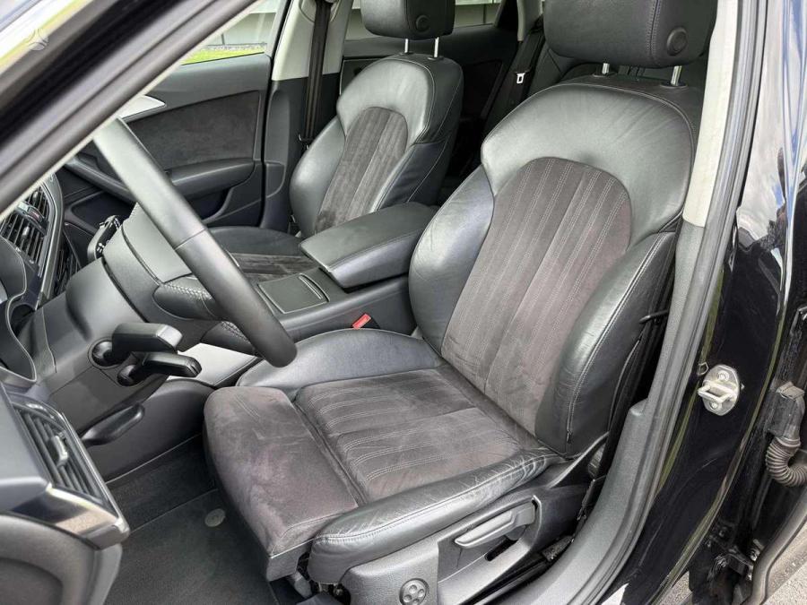 Black Audi A6 2013 in Vilnius, with an engine capacity of 2.97 L and mileage of 279 thousand km for 7450 €, photo 20 on AUTOMOTO.COM.LV