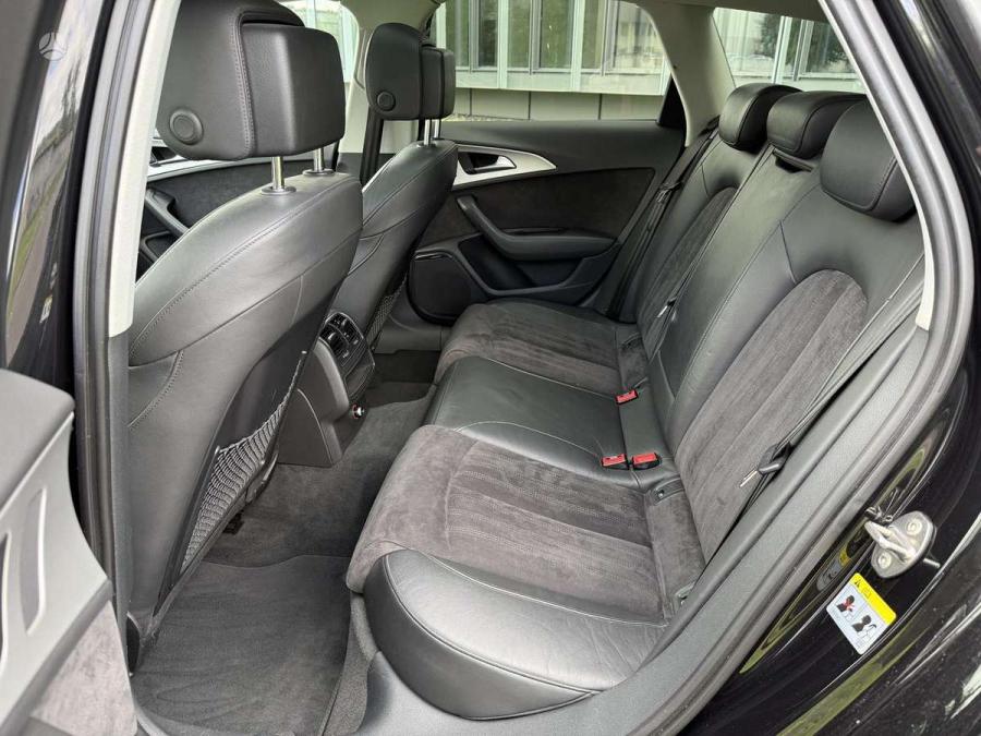 Black Audi A6 2013 in Vilnius, with an engine capacity of 2.97 L and mileage of 279 thousand km for 7450 €, photo 22 on AUTOMOTO.COM.LV