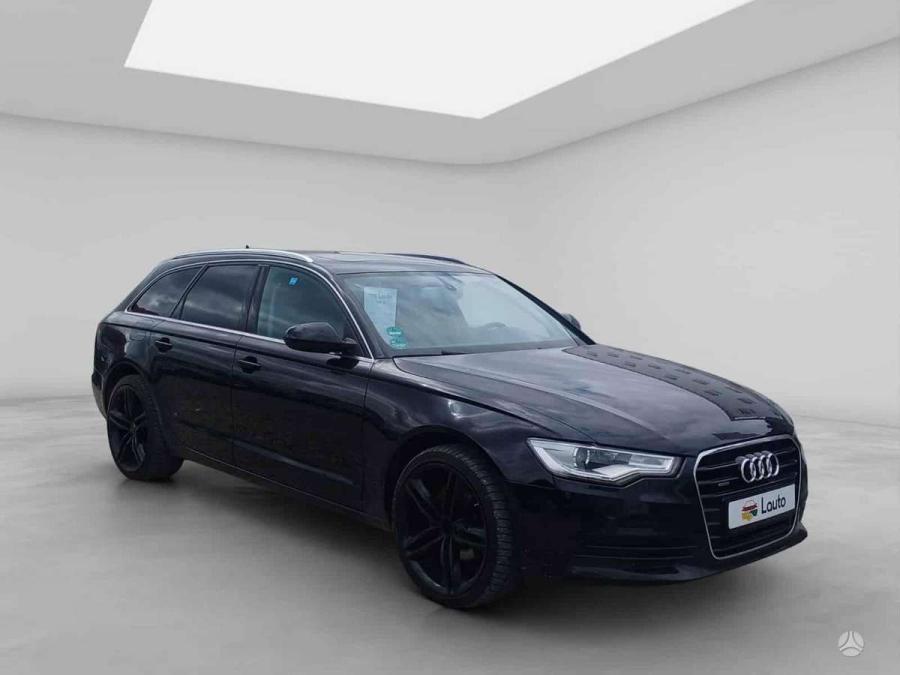 Melns Audi A6 2013 Viļņa, ar dzinēja tilpumu 3.00 L un nobraukumu 345 tūkst. km par 9990 €, foto 3 vietnē AUTOMOTO.COM.LV