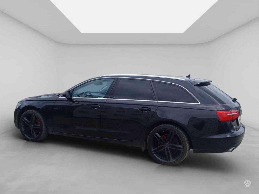 Melns Audi A6 2013 Viļņa, ar dzinēja tilpumu 3.00 L un nobraukumu 345 tūkst. km par 9990 €, foto 6 vietnē AUTOMOTO.COM.LV