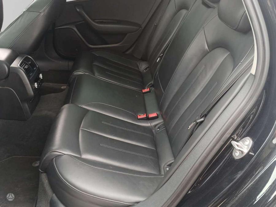 Melns Audi A6 2013 Viļņa, ar dzinēja tilpumu 3.00 L un nobraukumu 345 tūkst. km par 9990 €, foto 16 vietnē AUTOMOTO.COM.LV
