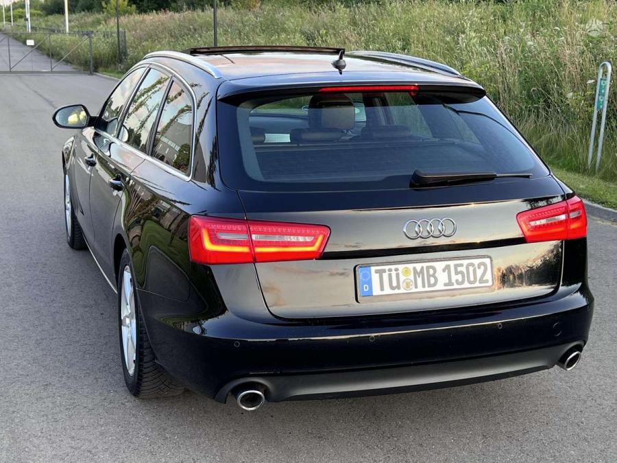 Melns Audi A6 2013 Klaipėda, ar dzinēja tilpumu 2.97 L un nobraukumu 265 tūkst. km par 8500 €, foto 11 vietnē AUTOMOTO.COM.LV