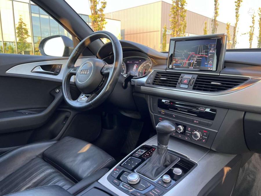 Melns Audi A6 2013 Klaipėda, ar dzinēja tilpumu 2.97 L un nobraukumu 265 tūkst. km par 8500 €, foto 19 vietnē AUTOMOTO.COM.LV