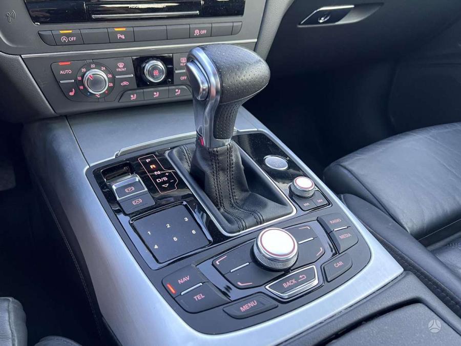 Melns Audi A6 2013 Klaipėda, ar dzinēja tilpumu 2.97 L un nobraukumu 265 tūkst. km par 8500 €, foto 23 vietnē AUTOMOTO.COM.LV