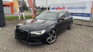 Melns Audi A6 2013 Marijampole, ar dzinēja tilpumu 3.00 L un nobraukumu 338 tūkst. km par 11600 €, foto  vietnē AUTOMOTO.COM.LV