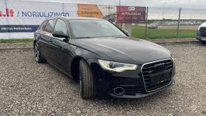 Black Audi A6 2013 in Marijampole, with an engine capacity of 3.00 L and mileage of 338 thousand km for 11600 €, photo 4 on AUTOMOTO.COM.LV