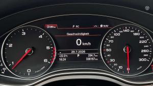 Black Audi A6 2013 in Marijampole, with an engine capacity of 3.00 L and mileage of 338 thousand km for 11600 €, photo 21 on AUTOMOTO.COM.LV