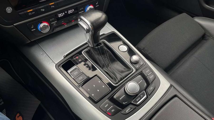 Black Audi A6 2013 in Marijampole, with an engine capacity of 3.00 L and mileage of 338 thousand km for 11600 €, photo 27 on AUTOMOTO.COM.LV