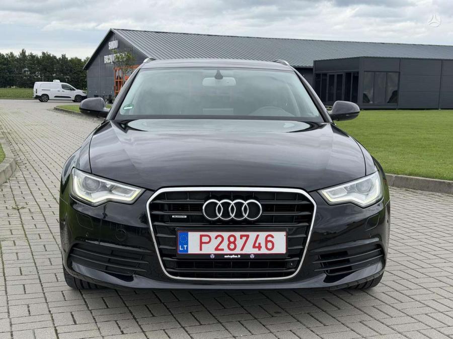 Black Audi A6 2013 in Raseiniai, with an engine capacity of 2.97 L and mileage of 272 thousand km for 9650 €, photo 3 on AUTOMOTO.COM.LV